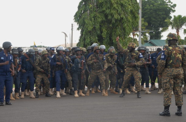 Operation Vanguard was launched at Burma Camp in Accra with 400 ...