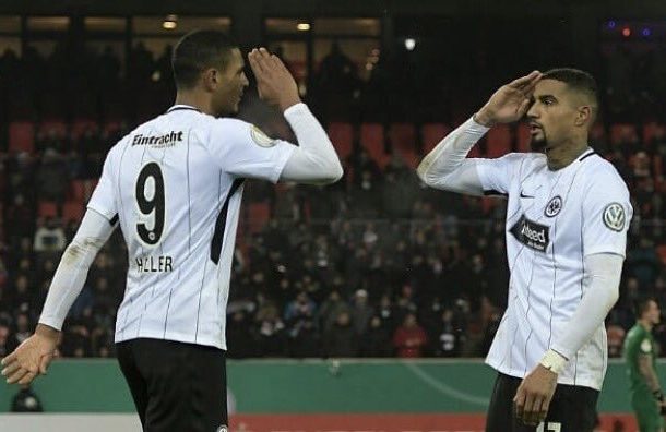 K.P Boateng salutes Frankfurt fans for their role in German cup win ...