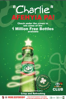 CLUB Beer to give 1m free bottles this Xmas - The Ghana Guardian News