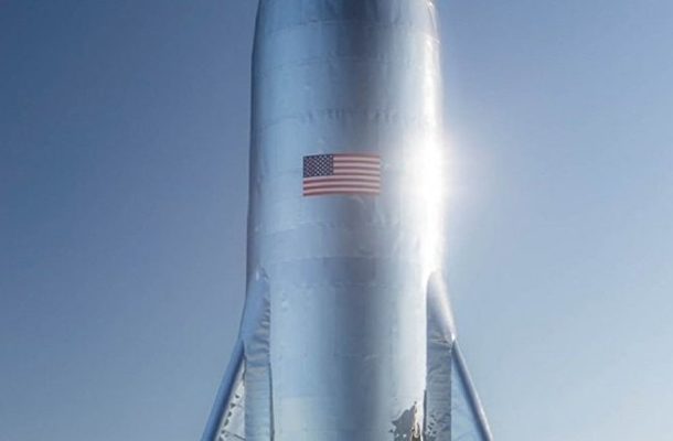 Elon Musk Unveils SpaceX Starship Test Vehicle (VIDEO) - The Ghana ...
