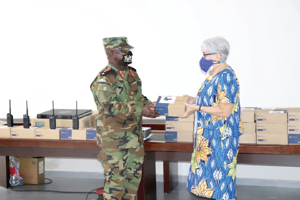 US Embassy presents equipment to Armed Forces - The Ghana Guardian News