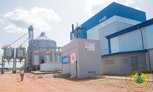 1D1F: President Akufo-Addo commissions Premium Foods Factory at Kwaso ...