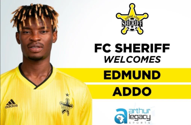 Ghanaian midfielder Edmund Addo signs for Moldovan champions FC Sheriff ...
