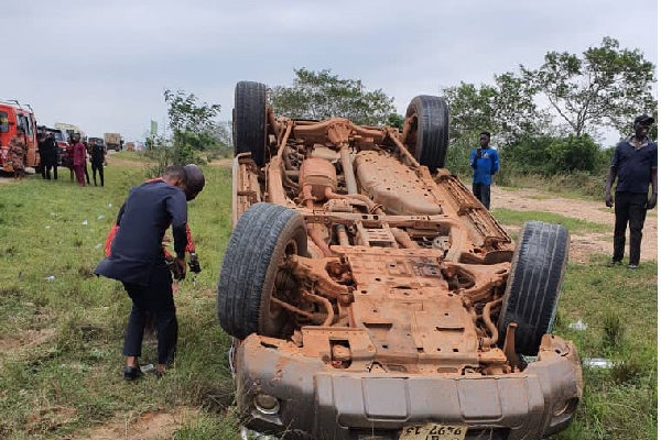 NDC MP involved in accident - The Ghana Guardian News