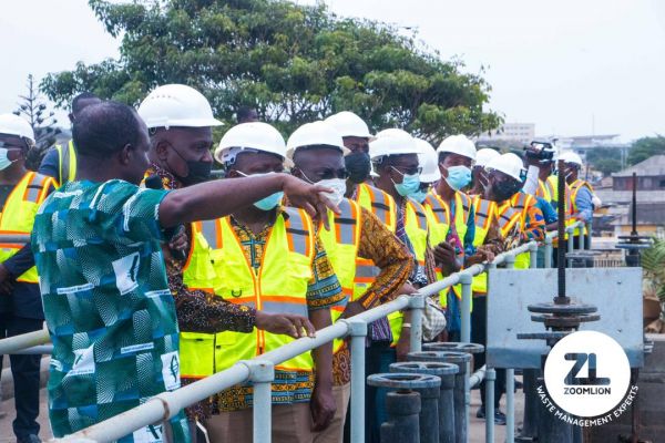 Dan Botwe lauds JGC after inspection tour of ACARP, Mudor Faecal ...