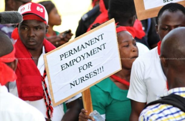 Unemployed nurses demand posting after completing school in 2019 - The ...