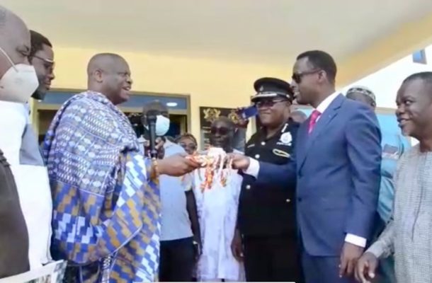 Shama chief funds construction of new Shama police headquarters - The ...