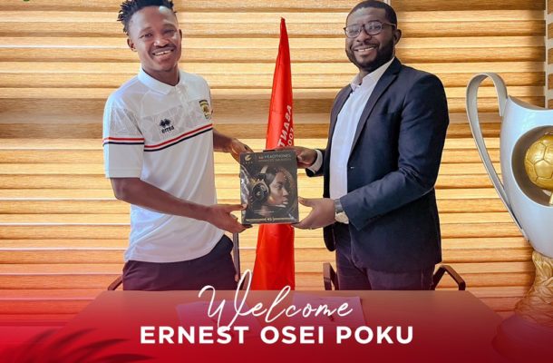 OFFICIAL: Asante Kotoko signs midfielder Ernest Osei Poku - The Ghana ...