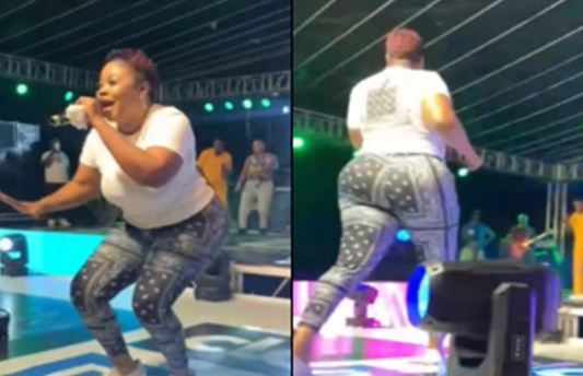 Empress Gifty’s attire to ‘Ashaiman to Da World’ gets social media ...