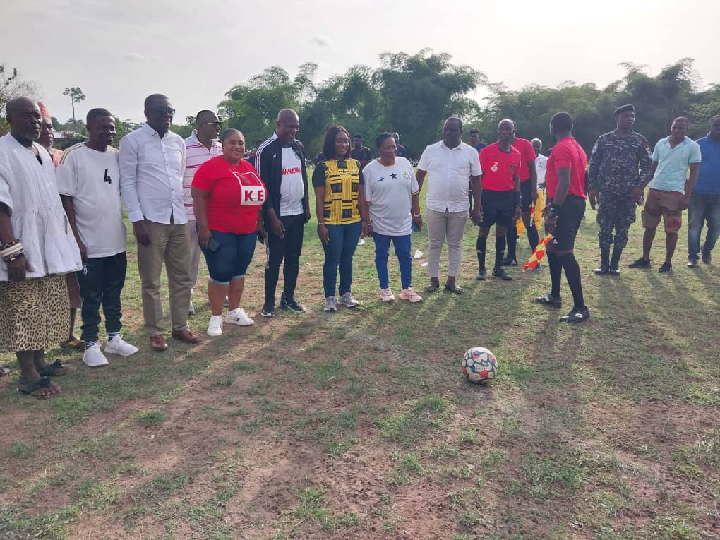 Atiwa East MP Abena Osei-Asare organizes football gala for constituents ...