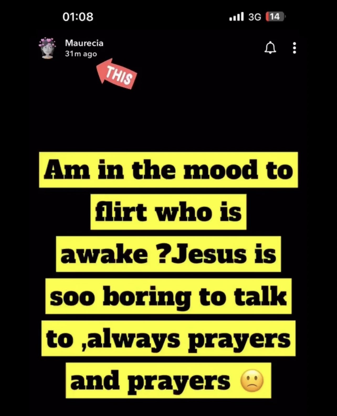 Jesus is boring I need a man to flirt with - Born-again Moesha Boduong ...