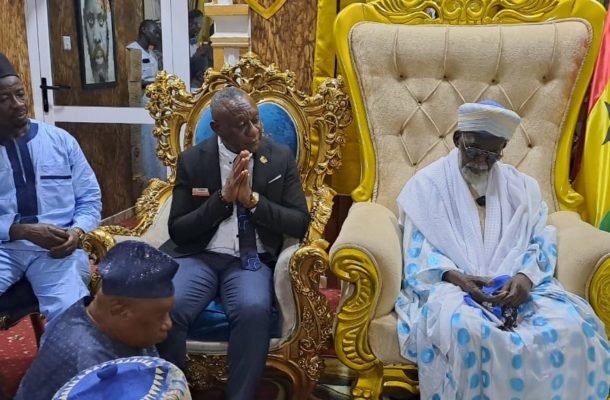 EPA boss Kokofu pays courtesy call on Chief Imam; thanks him for ...