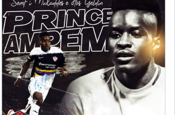 Ghanaian forward Prince Obeng Ampem completes move to Eyüpspor from HNK ...