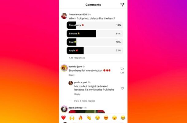 Instagram's Enhanced Engagement: Introducing Comment Section Polls - The Ghana Guardian News