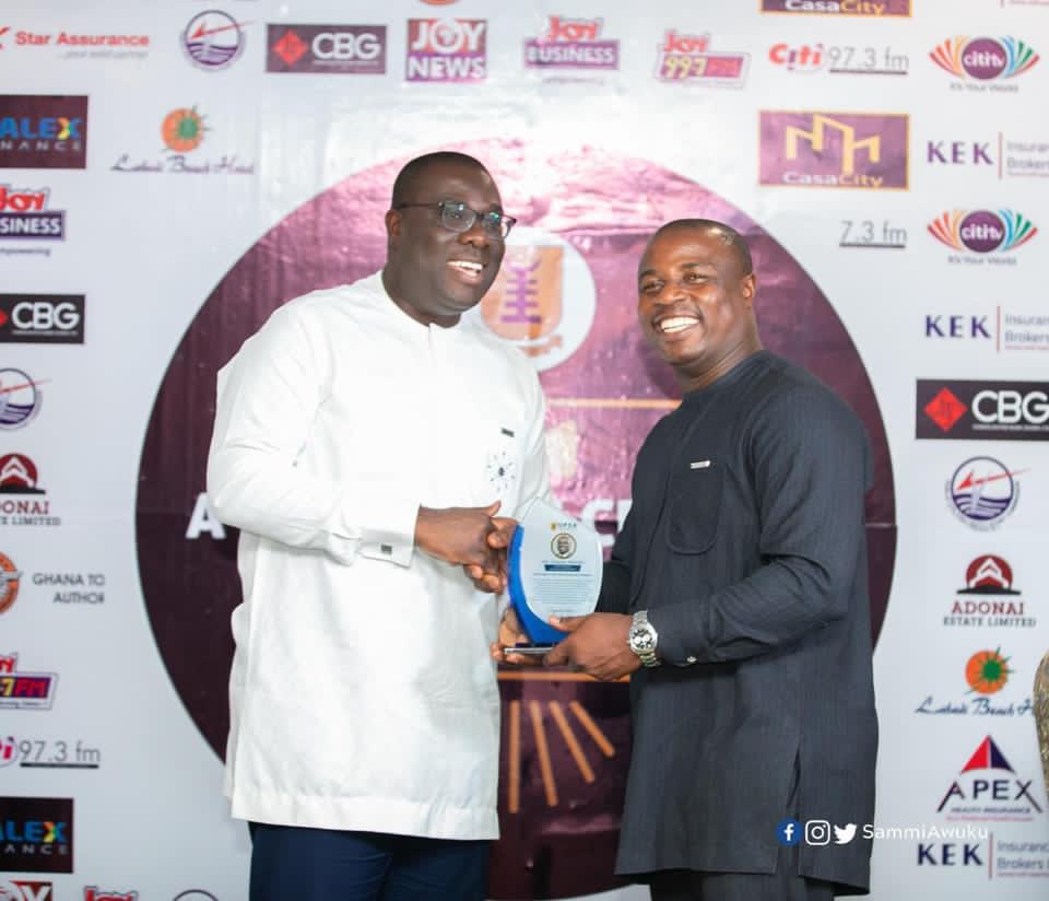 NLA Boss Sammi Awuku honoured at University of Professional Studies ...