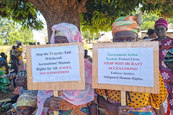 Witch Camp victims protest Akufo-Addo's decision not to assent anti ...