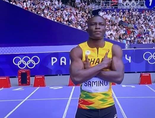 Abdul-Rasheed Saminu qualifies for 100m semifinals at Paris 2024 ...