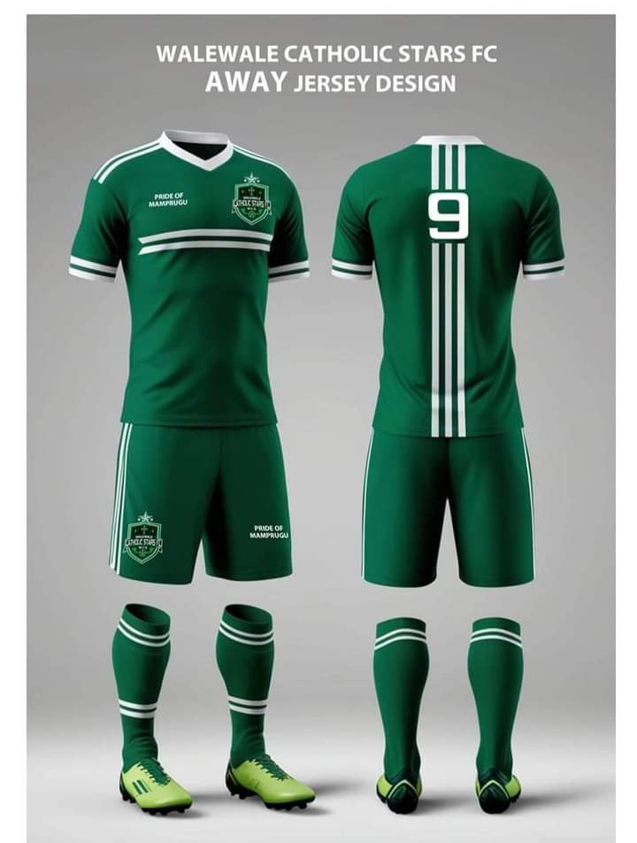 Walewale Catholic Stars FC unveil new kits for 2024/25 Division One ...