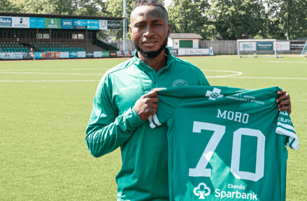 Ghanaian striker Mamudu Moro seals sensational move to Finland’s Ekenäs ...