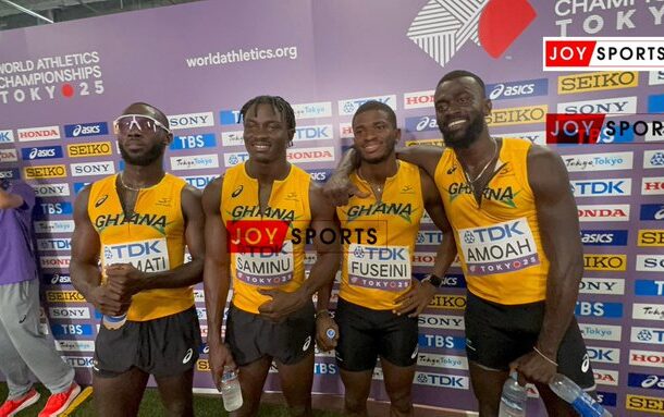 2025 World Athletics Championship: Ghana's 4x100m relay team set new ...