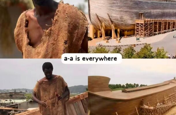 Ebo Noah: Ghanaian man claims divine warning of end-time flood, builds ...